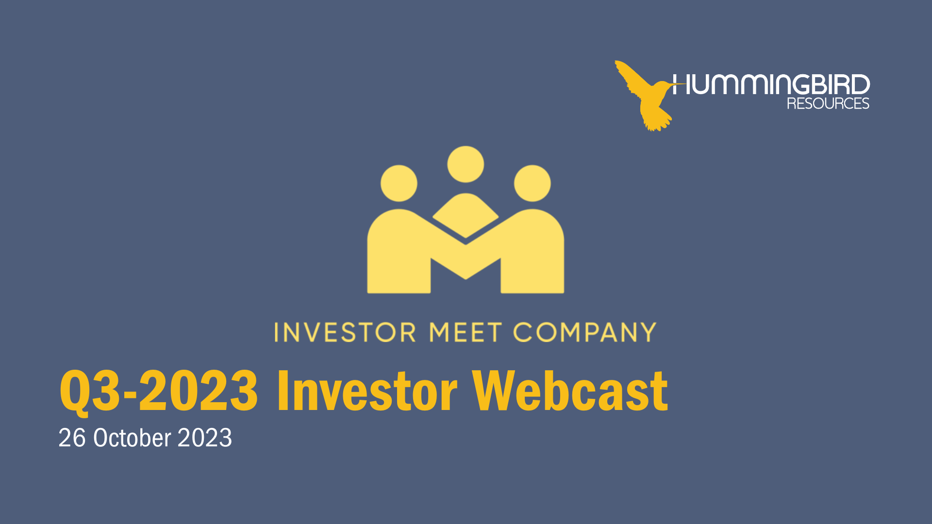 Home - Hummingbird Resources Plc